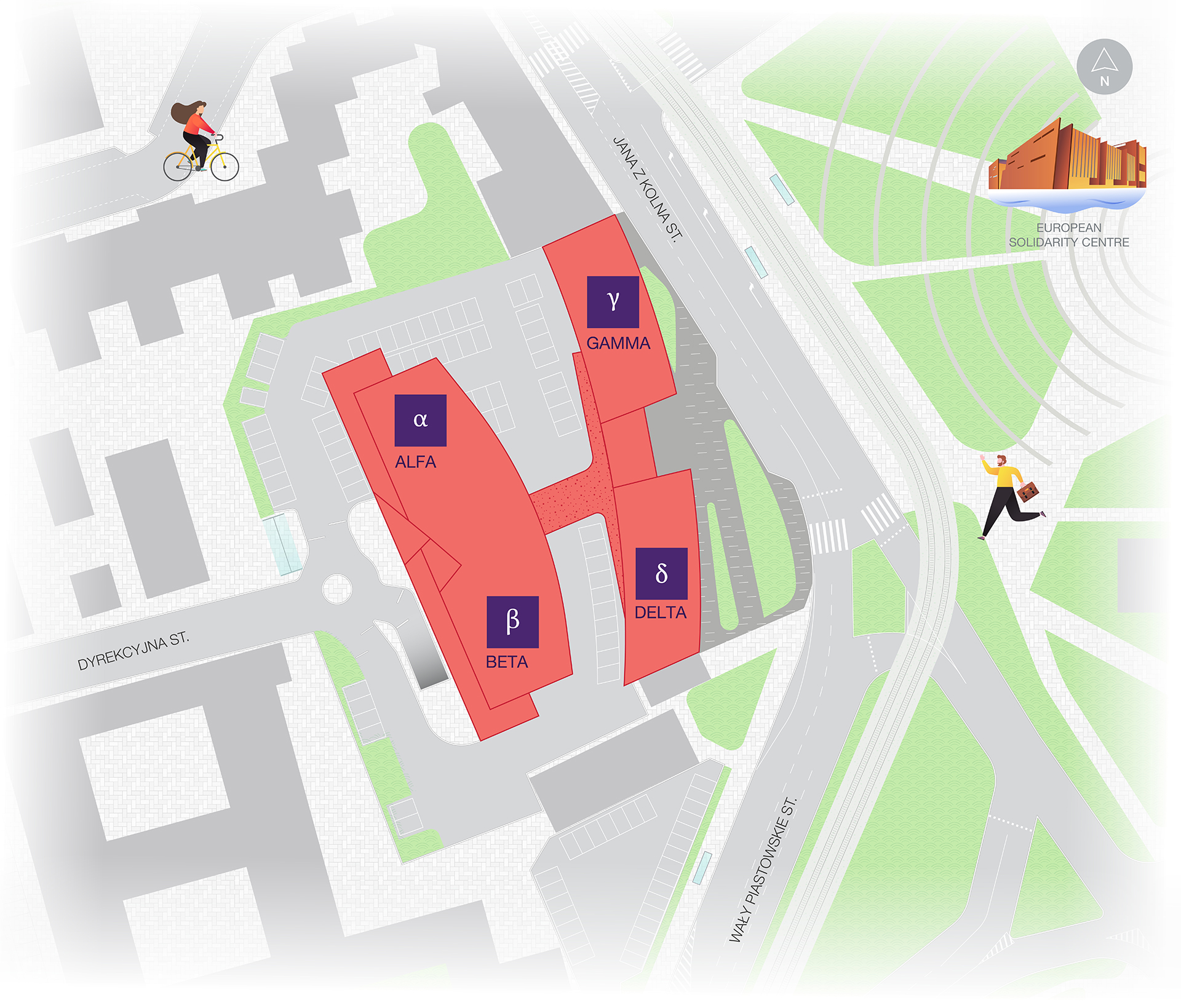 On foot – TRYTON BUSINESS HOUSE